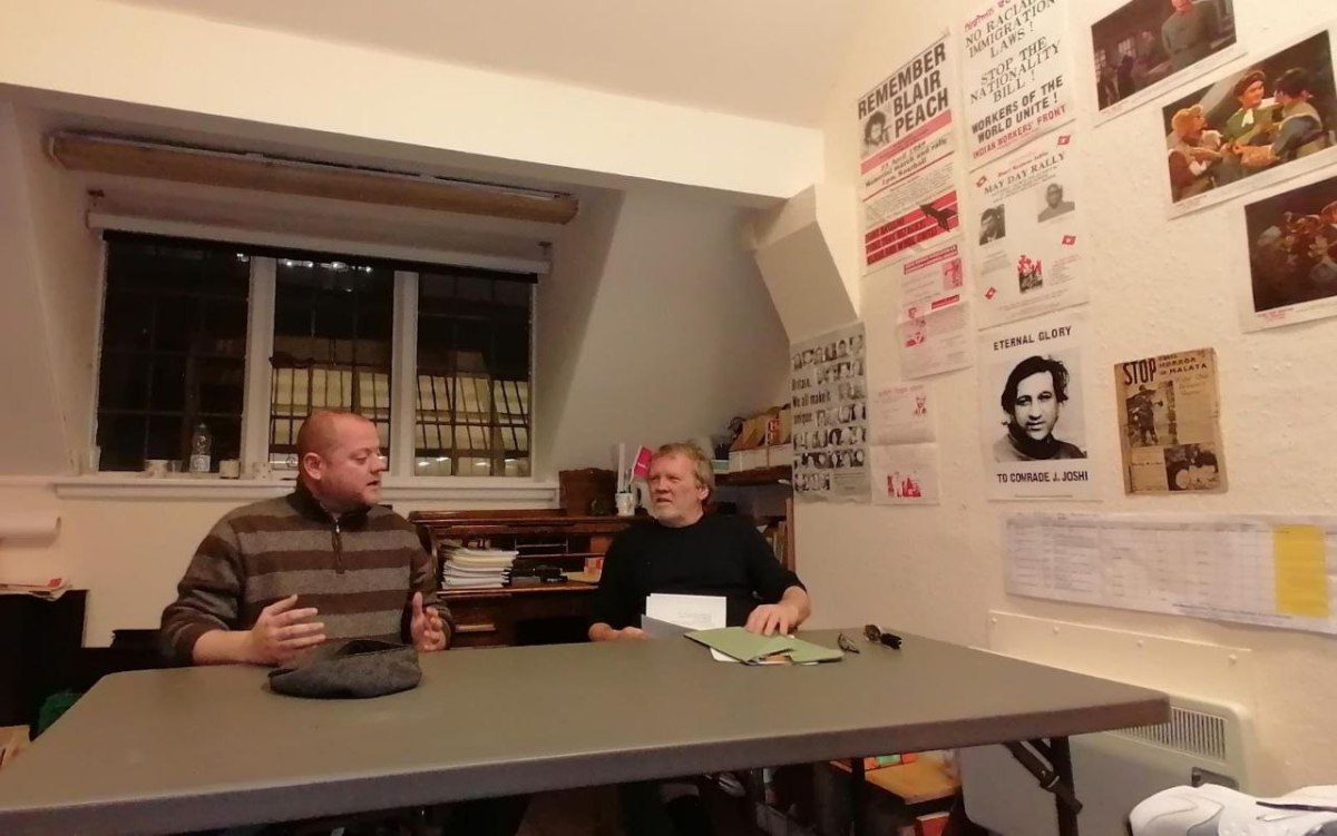 Professor Kevin Morgan visits BPHA – Birmingham People's History Archive